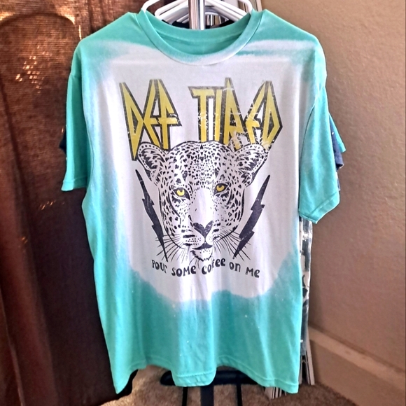 Tops | Def Tired Coffee Mom Life Tshirt | Poshmark